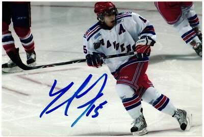 Justin Azevedo Autographed 4x6 Color Photo Kitchener Rangers | eBay