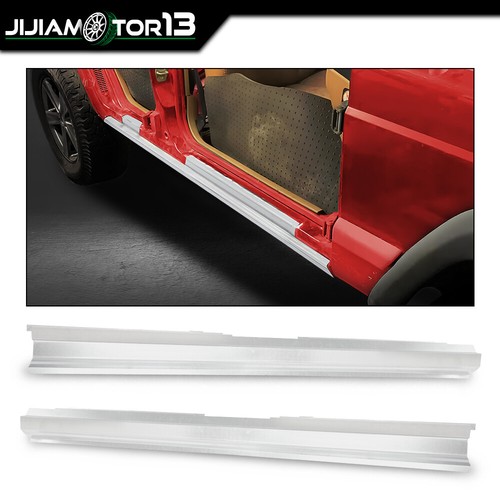 Fit For Jeep Cherokee 84-96 Wagoneer Comanche 4Dr 2x Slip-on Rocker ...