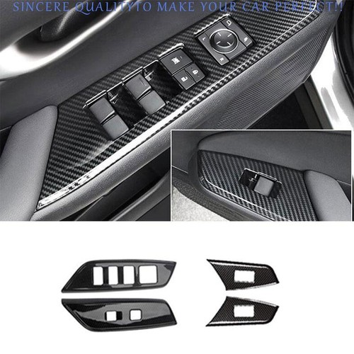 For Lexus UX 200 250h 2019-2024 ABS Carbon Fiber Window Lift Lock ...
