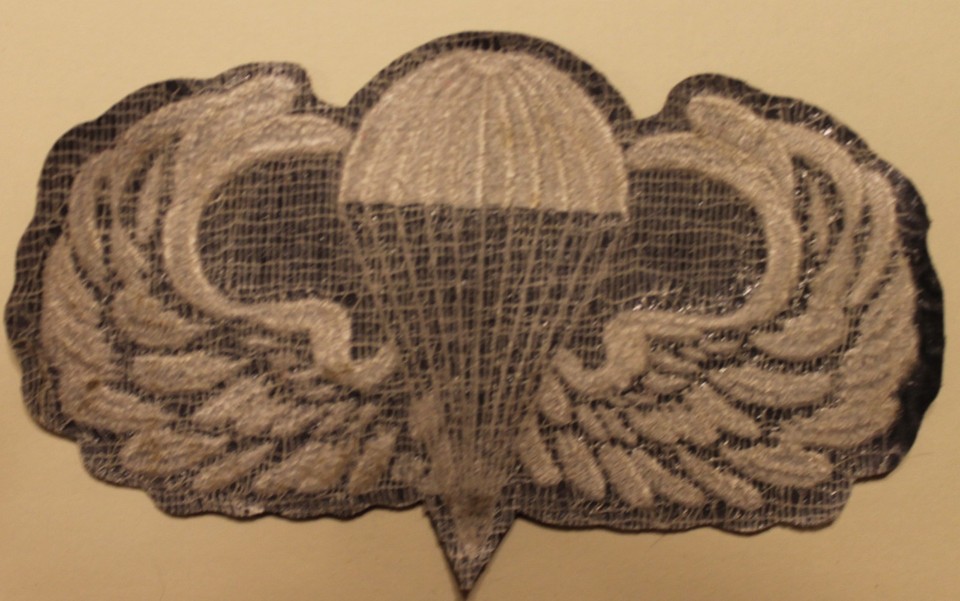 Paratrooper Parachutist Initial Qualification Large Jacket Patch Army ...