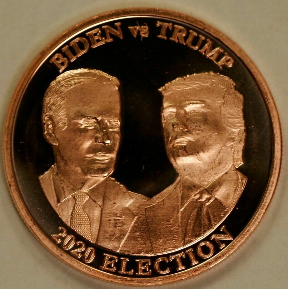 1 oz Copper Round - Trump-Biden 2020 Election | eBay