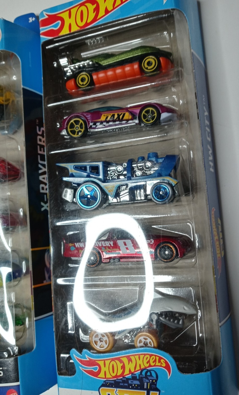 Hot Wheels 5 Pack Lot Of 3. HW design lab, X-Racers, City. | eBay