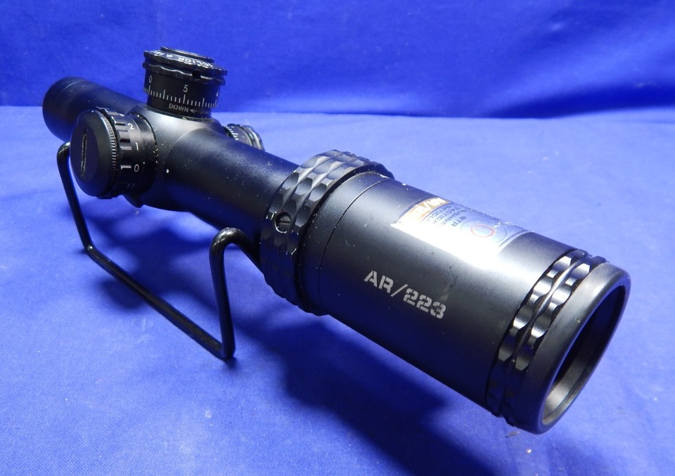 Bushnell AR/223 Optics 1-4x24mm Rifle Scope With BTR Reticle Matte ...