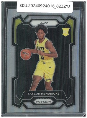 2023 Panini Prizm Taylor Hendricks Base Prizms Silver RC #161 | eBay