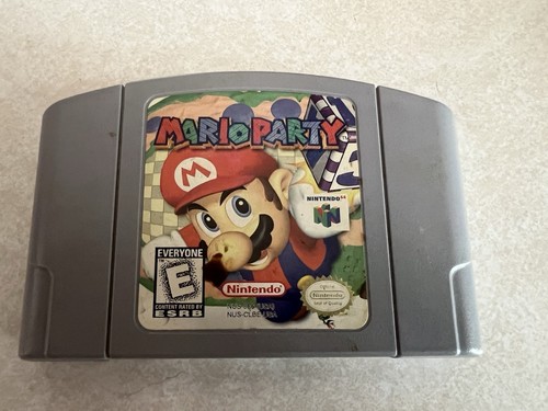 Mario Party (Nintendo 64, N64 1999) Authentic Tested Working Cartridge ...
