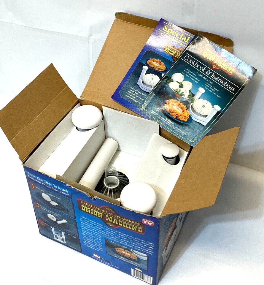 Great American Steakhouse Blooming Onion Machine Blossom Maker Complete ...