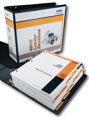 Case 680G Loader Backhoe Tractor Service Technical Manual Repair Shop ...