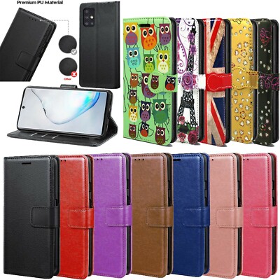 For Samsung Galaxy A04s A13 A14 A34 A53 A54 Wallet Case Leather Flip ...