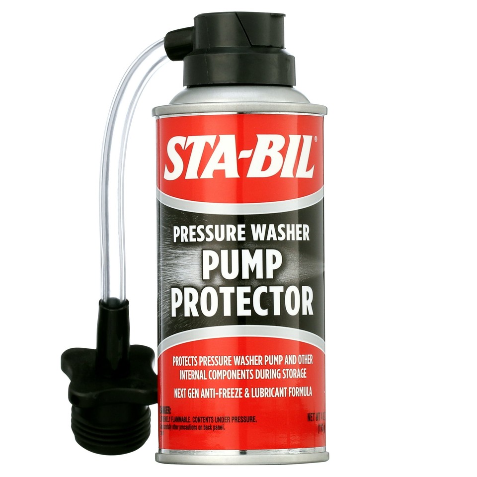 STA-BIL Pressure Washer Pump Protector Pistons Seals Saver Lubricant ...