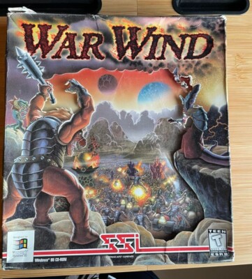 War Wind Big Box PC Game 1996 Mindscape box damage | eBay