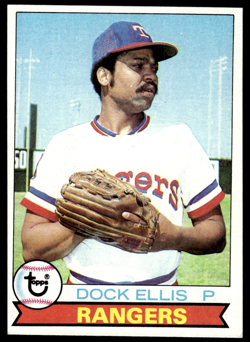 1979 Topps Dock Ellis Texas Rangers #691 | eBay