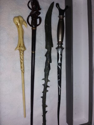 Harry Potter Death Eater Thorn Swirl Voldemort Viktor Krum Wand TM WBEI ...