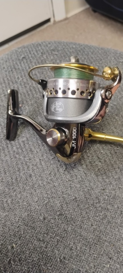 Bass Pro Shops Johnny Morris Signature Series Spinning Reel Size JM1000 ...