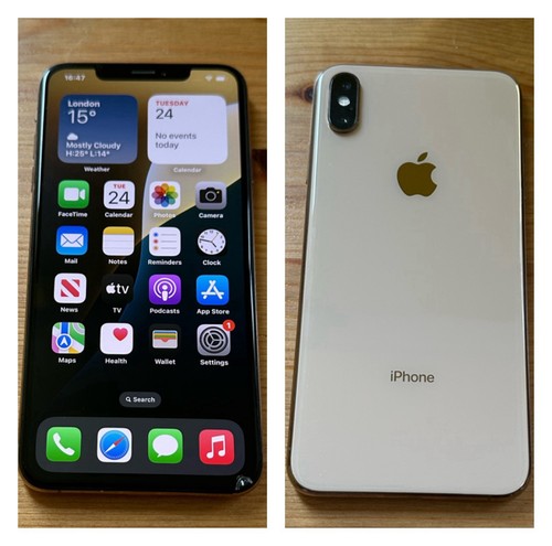 Apple iPhone XS Max Gold Huge 256GB Memory. | eBay UK