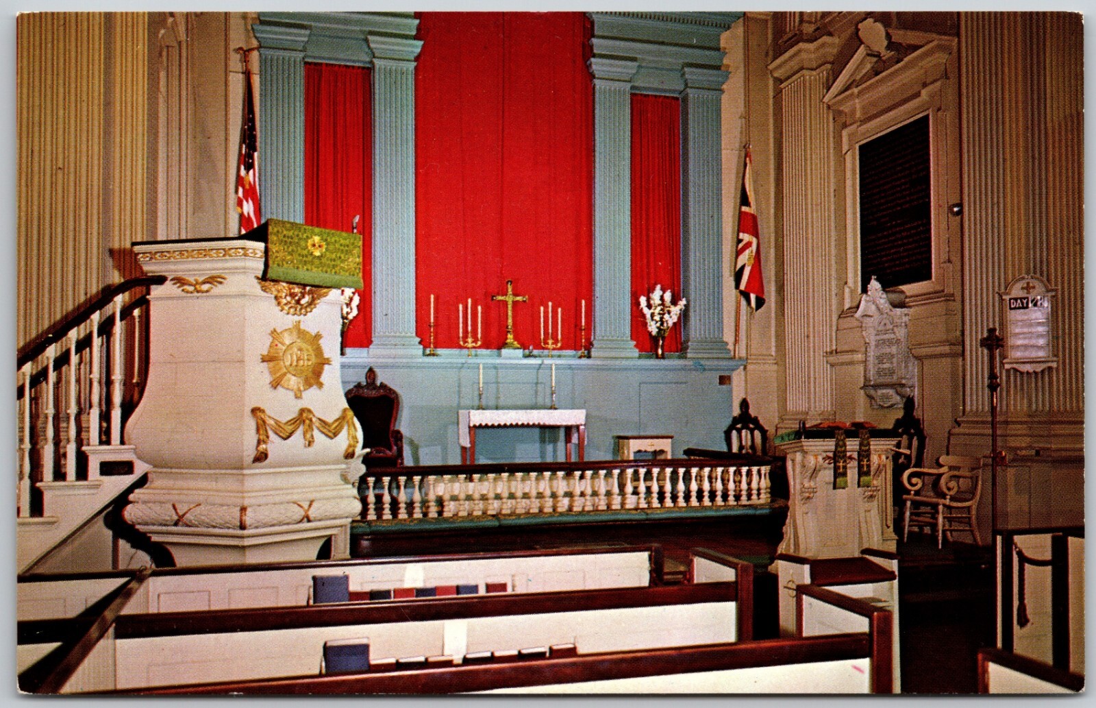 Historic Christ Church Philadelphia Pennsylvania - Postcard PC5488 | eBay