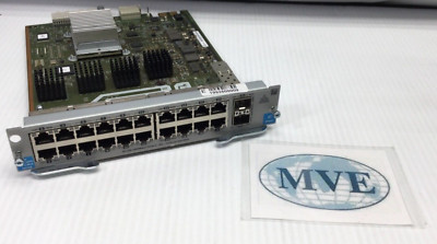 HP 5065-5444 J9548A 20-PORT GIG-T / 2-PORT SFP+ V2 ZL MODULE | eBay