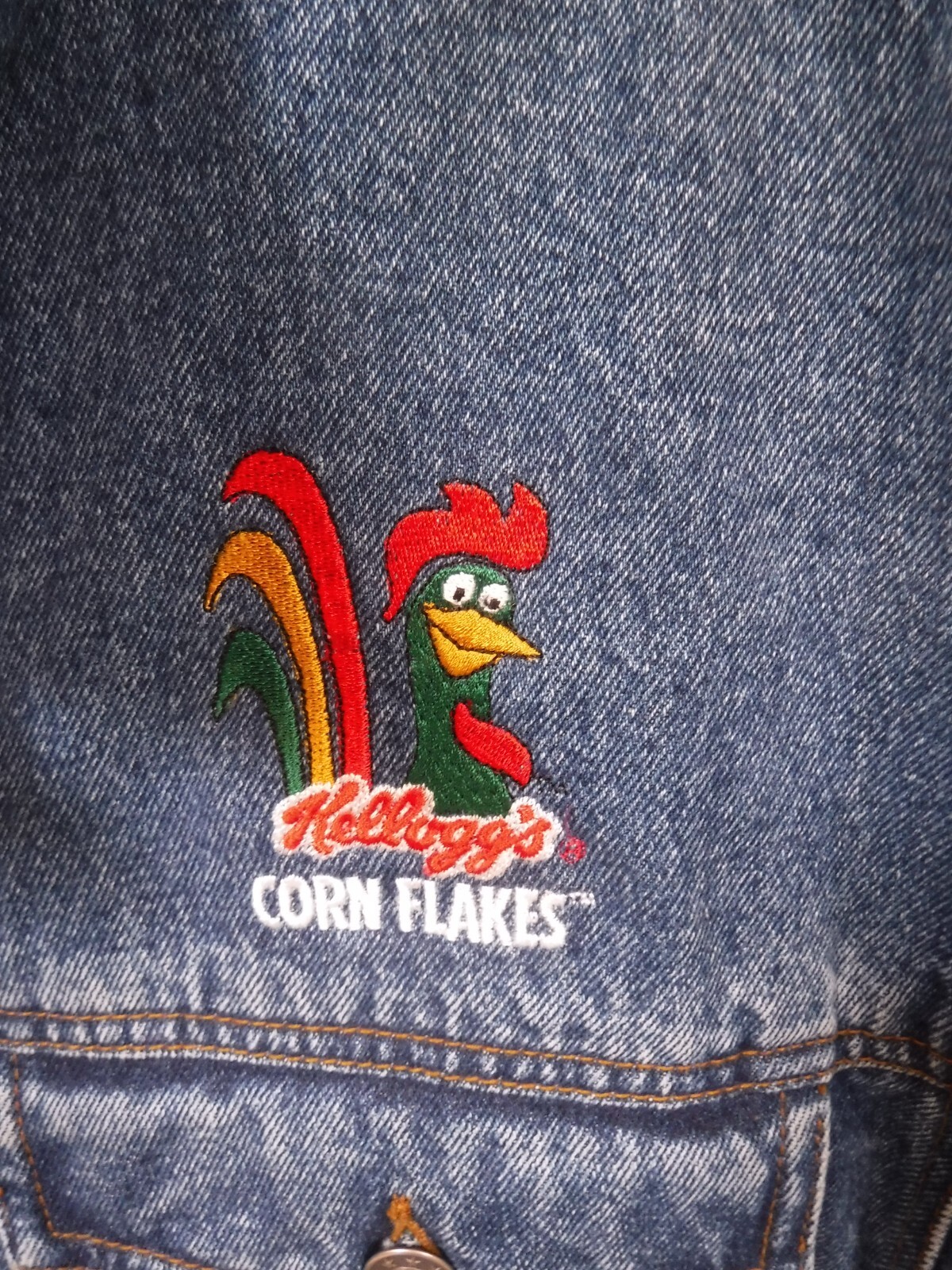 KELLOGG'S CORN FLAKES JACKET Dunbrooke Upstream BLUE … - Gem