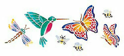 Delta Creative Stencil Magic Decorative Stencils 5.25 by 13inch ...