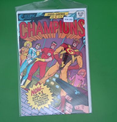 CHAMPIONS #1 VOL. 1 HIGH GRADE ECLIPSE COMIC BOOK H36-183 | eBay