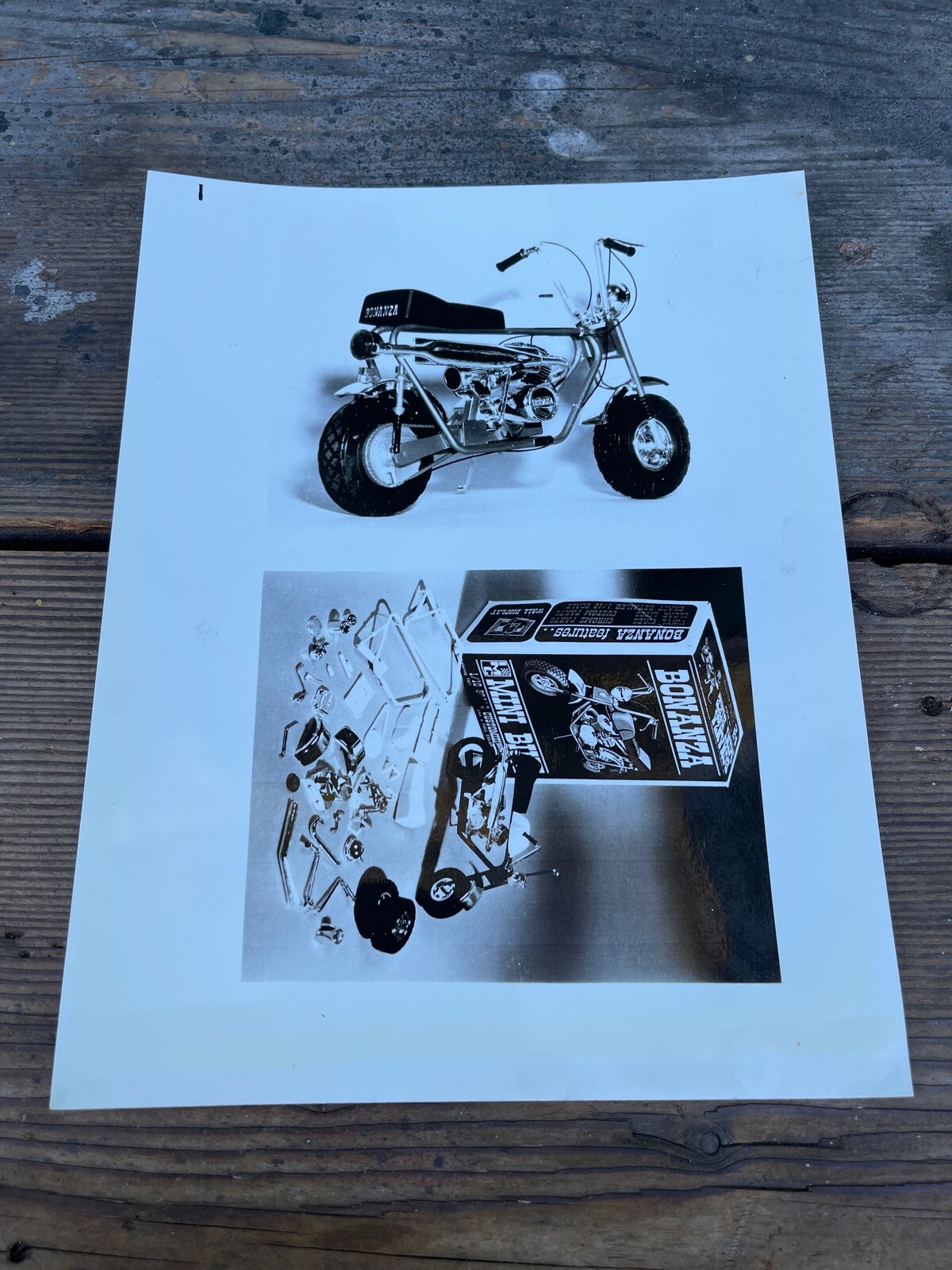 Bonanza Mini Bike Photocopy | eBay