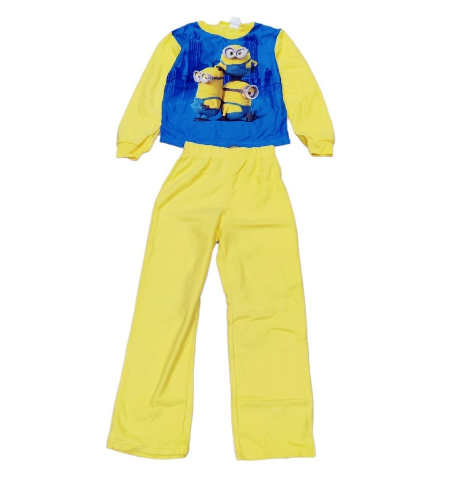 Despicable Me 2 Minions Minion Boys 2 Piece Flannel Pajamas Sz 10-12 | eBay