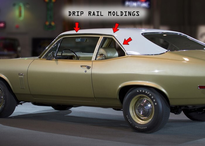 1970 Chevelle Shaved Drip Rail