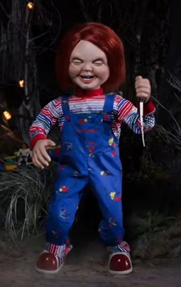 3.5 FT ANIMATED CHUCKY DOLL Halloween Prop New | eBay
