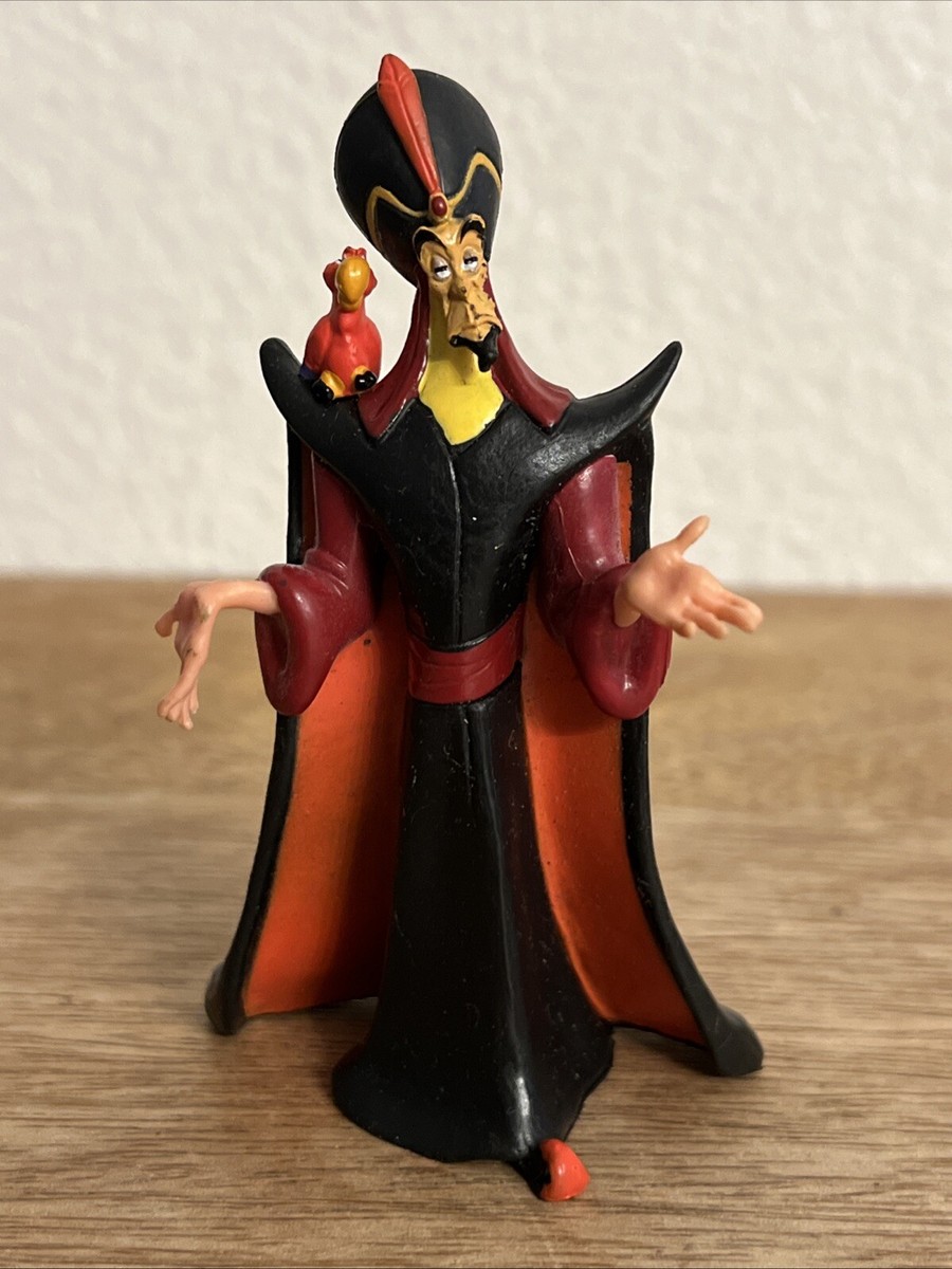Vintage Disney Aladdin Jafar Iago Pvc Collectible 4 JAFAR & IAGO
