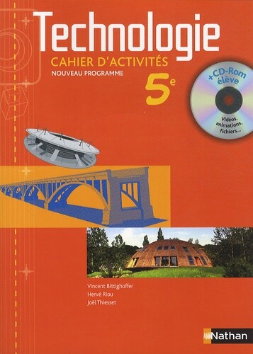 Technologie 5e : Cahier d'activits (1Cdrom) | eBay