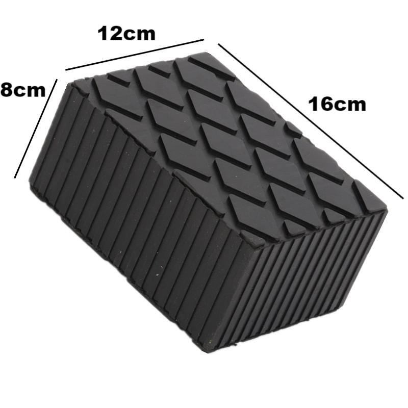 4PCS Universal Scissor Car Lift Pad Ramp Jacking Rubber Support Block ...