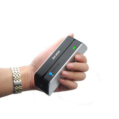 Bluetooth VIP Card Swiper Reader Writer Encoder Hico 3 Tracks USB and ...