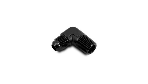 Vibrant Performance 90 Degree Adapter Fitting; Size: -6AN to 1/2" NPT ...