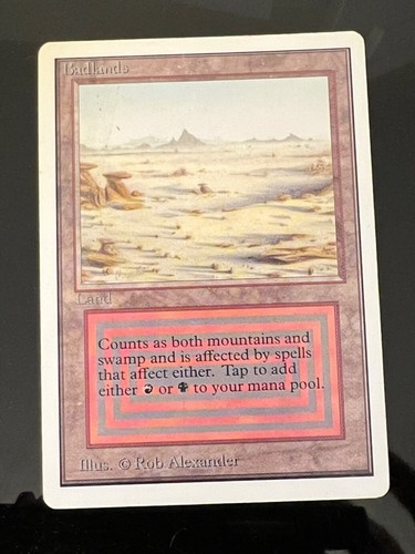 Magic the Gathering MTG Unlimited Badlands LP (Beta Bob) | eBay