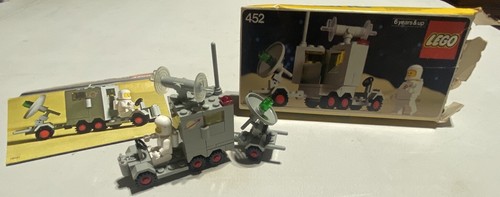 Vintage Lego Space #452 Mobile Tracking Station- 100% Complete with Box ...