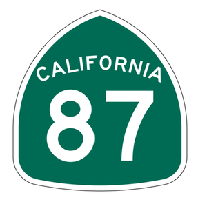 California State Route 87 Sticker Decal R1171 Highway Sign | eBay