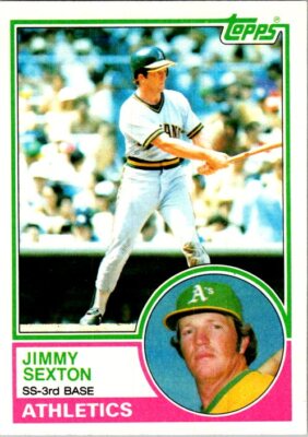 1983 Topps #709 Jimmy Sexton | eBay