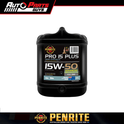 Penrite Pro 15 Plus 15W-50 Semi Synthetic Engine Oil 20L | PRO15PLUS020 ...