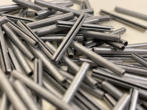 Zinc Plate Steel Slotted Roll Spring Pin, 3/32" Dia x 1" Length, 487 ...