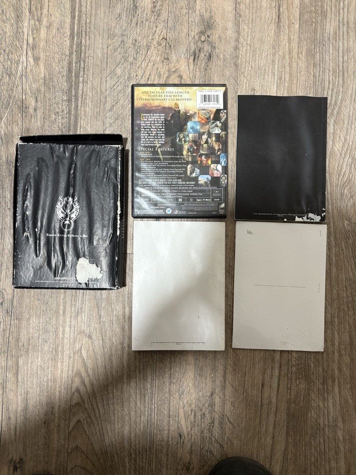 Final Fantasy VII Advent Children Limited Edition Collector's DVD Set ...