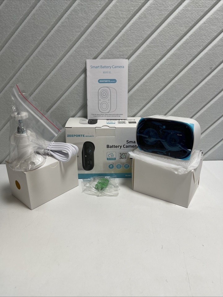 Smart AI Battery Wireless Camera 2K, Battery Powered Wifi Ai Motion ...