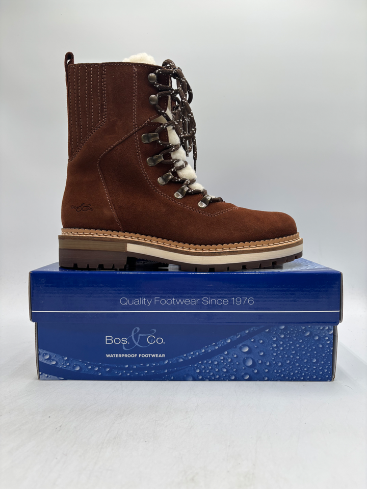 Bos. And Co. ADA REDWOOD Women's NEW Lace-Up Boot Brown Multiple Sizes ...