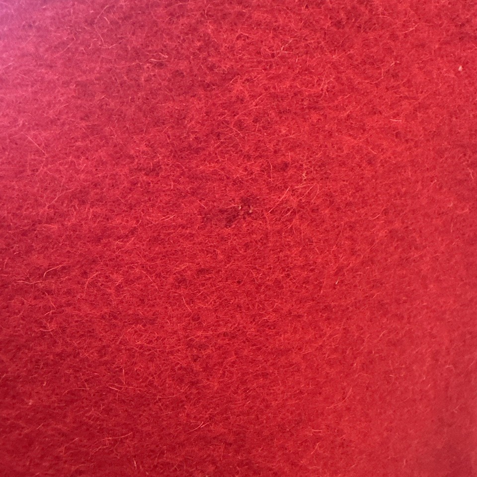Antique Wool Blanket 66”x53” Red wool blanket with black stripes ...