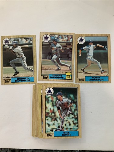 1987 Topps Seattle Mariners Team Set,Danny Tartabull,M.Langston⚾️♨️♨️d ...
