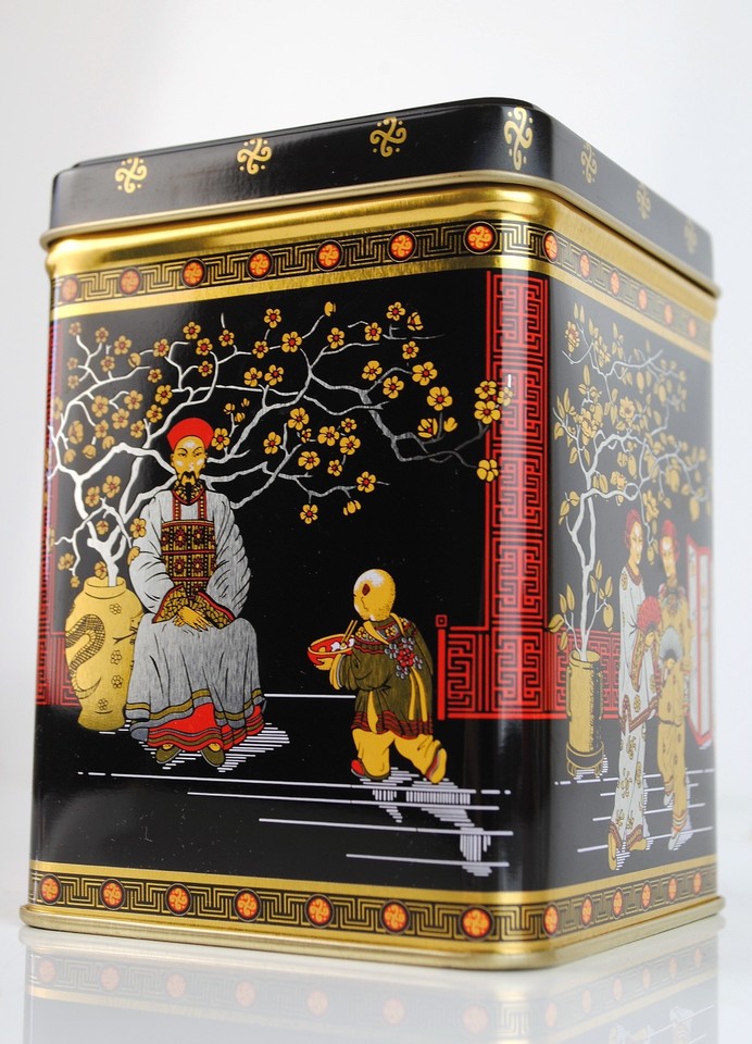 Chinese Tea Caddy - Different Sizes - Loose Tea Coffee Herbs Spices ...