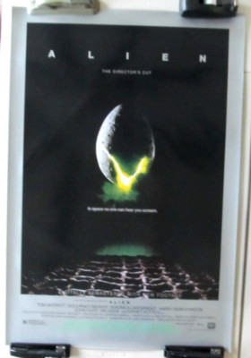 ALIEN DIRECTORS CUT ORIGINAL ROLLED DOUBLE SIDED 27x40 MOVIE POSTER ...