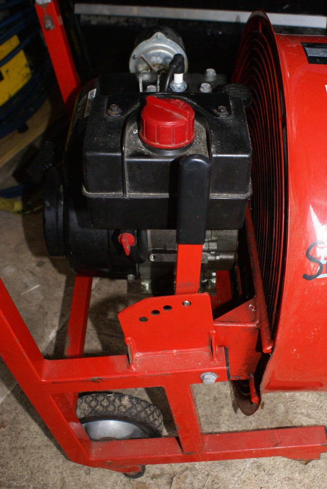 SUPER VAC Positive Pressure Ventilation PPV FAN Smoke Ejector GAS WIND ...