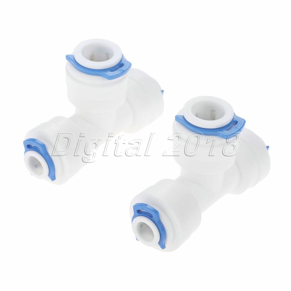 Reverse Osmosis RO System Water Filters Connectors Fitting Connection T ...