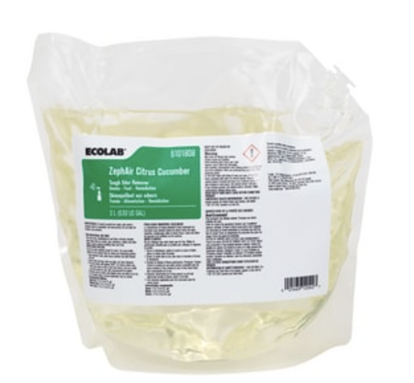 Ecolab 6101808 Zephair Citrus Cucumber Odor Control - 2 Case for sale ...