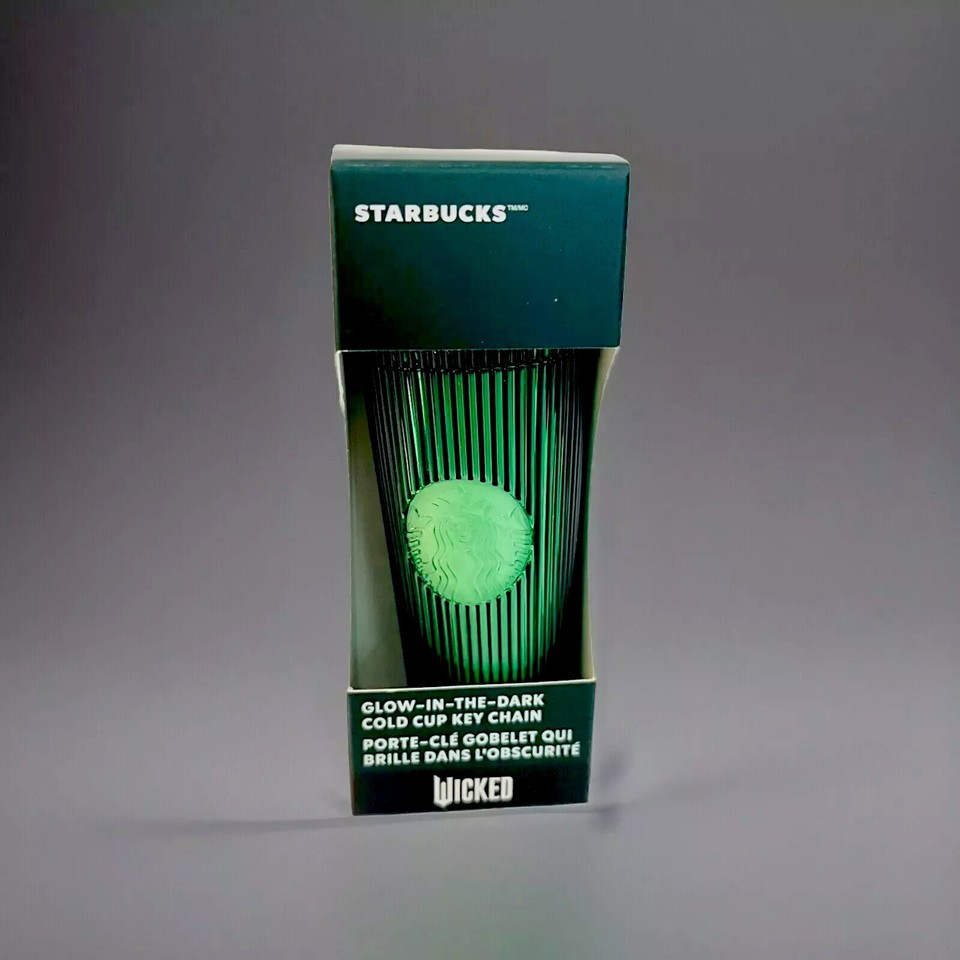 Starbucks Wicked 2024 Glow in The Dark Elphaba Keychain, New Elphaba ...