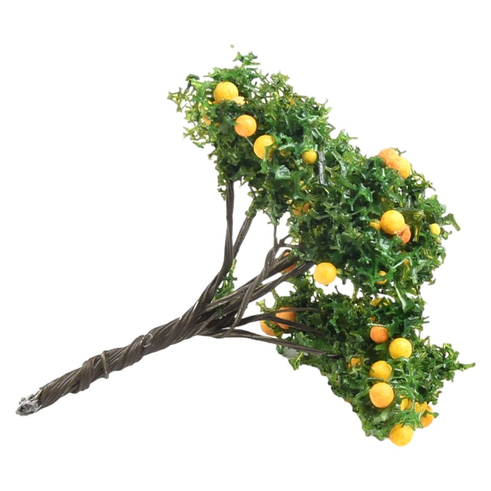 DIY Model Trees O Scale 20 Pcs Architecture Tree Orange Fruit Tree ...